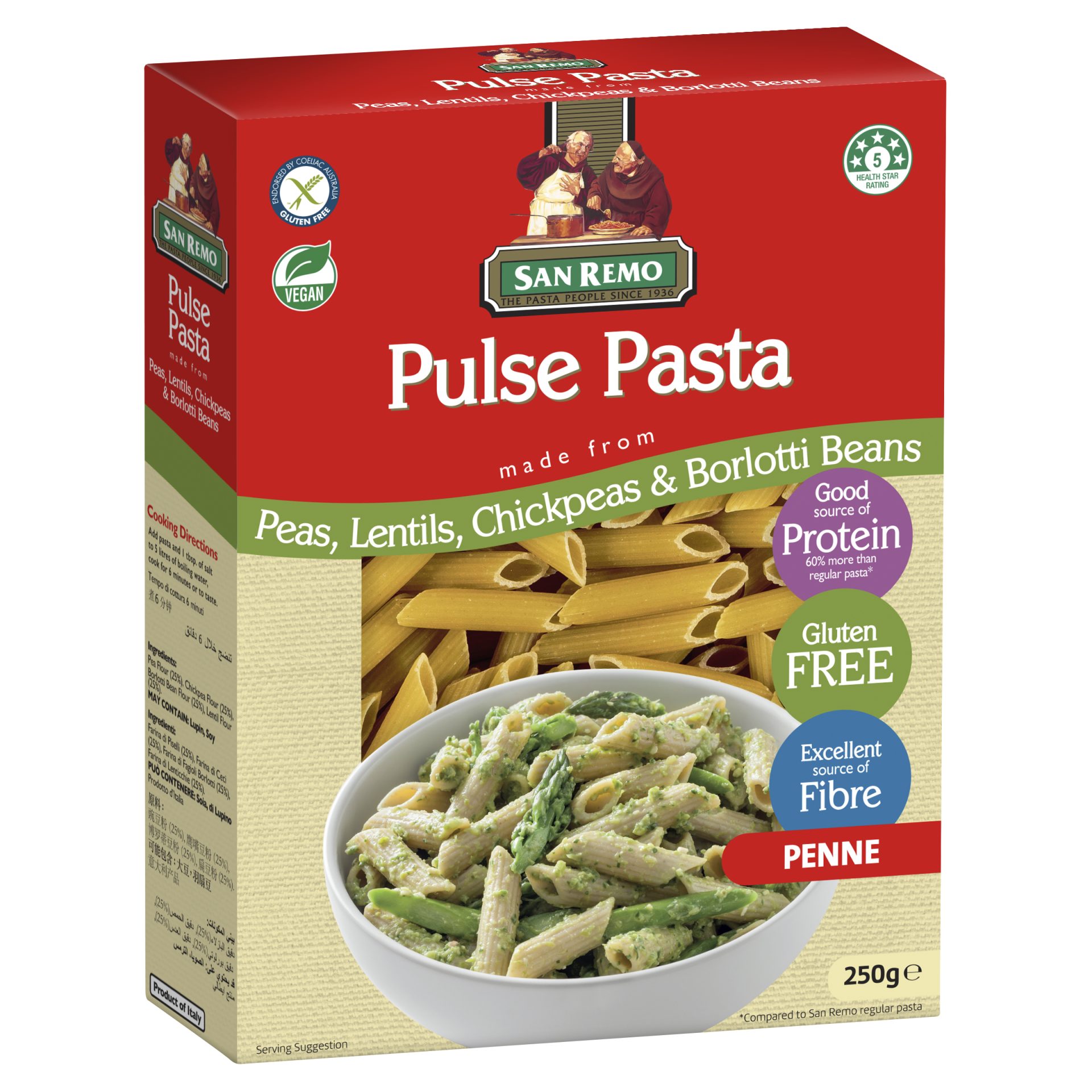 Pulse Pasta Penne – High in Protein and Taste